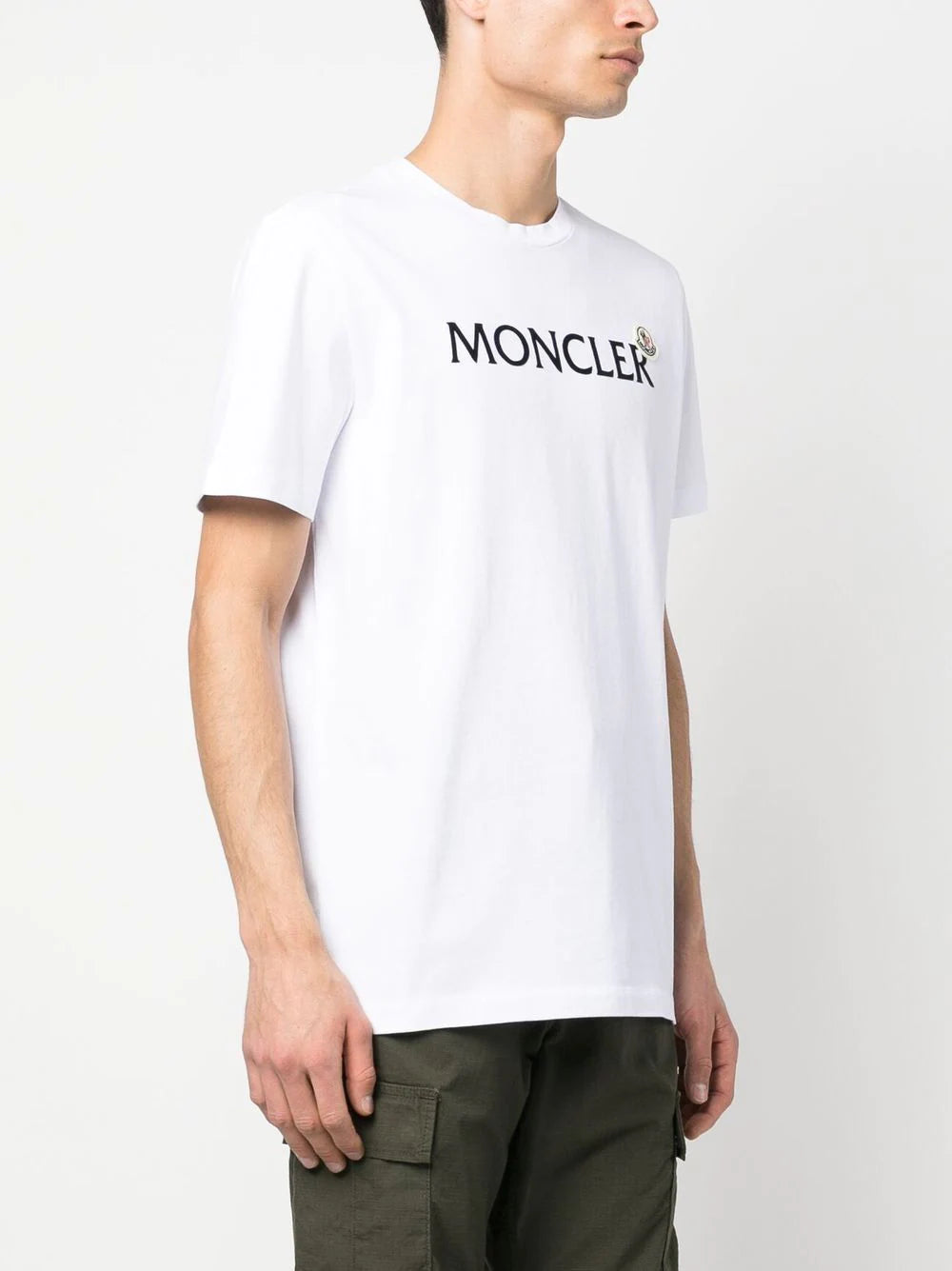 MONCLER Graphic Logo T-Shirt White – MAISONDEFASHION.COM
