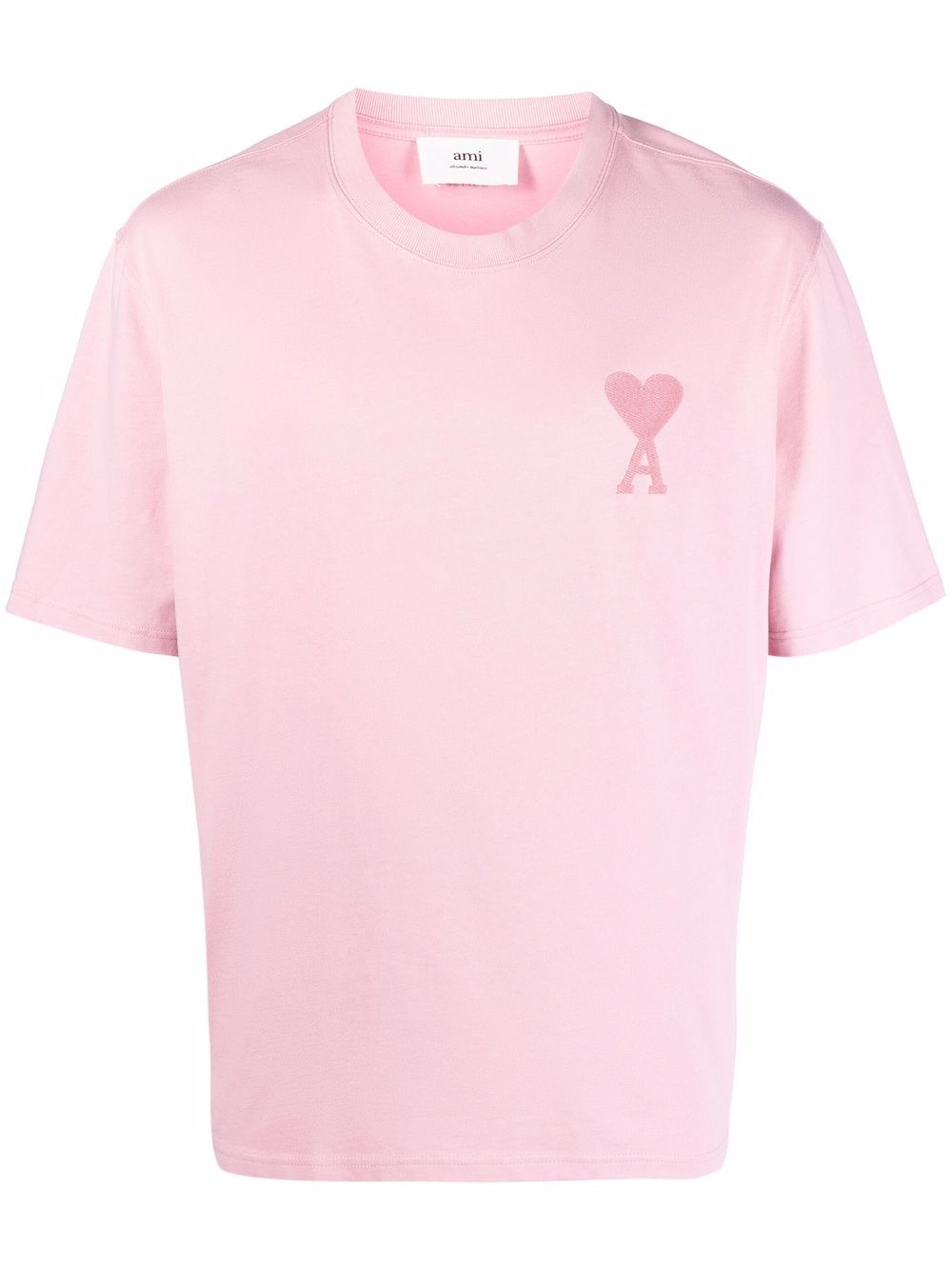 AMI De Coeur Logo T-Shirt Pink – MAISONDEFASHION.COM AMI De Coeur Logo T-Shirt Pink – MAISONDEFASHION.COM