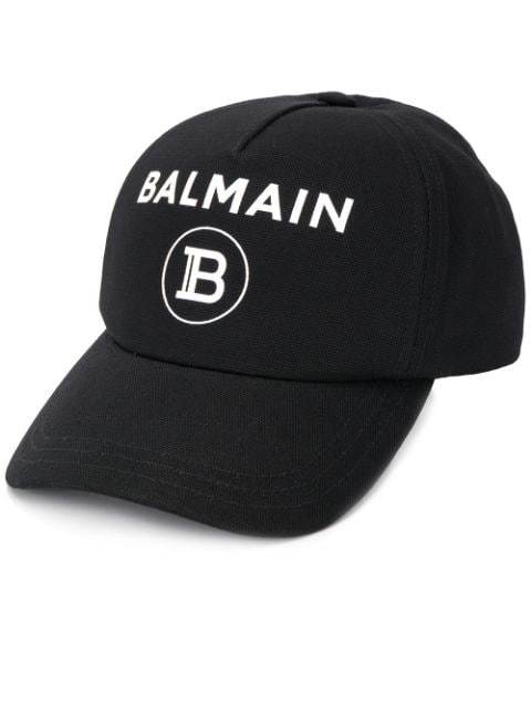 BALMAIN Logo Baseball Cap Black – MAISONDEFASHION.COM