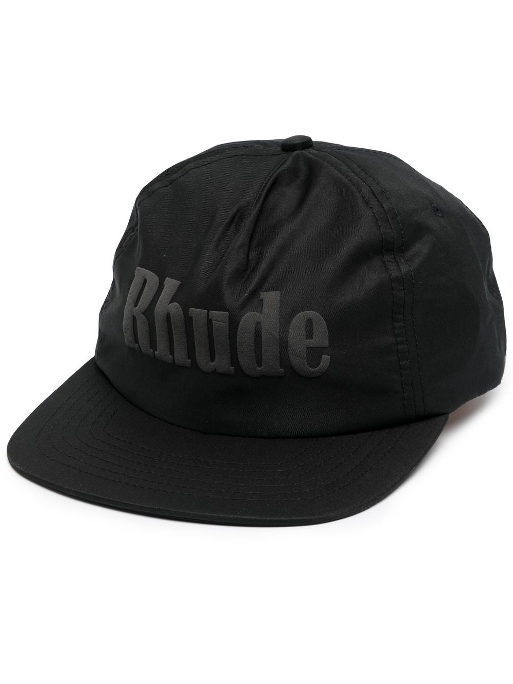RHUDE Satin Logo Hat Black – MAISONDEFASHION.COM