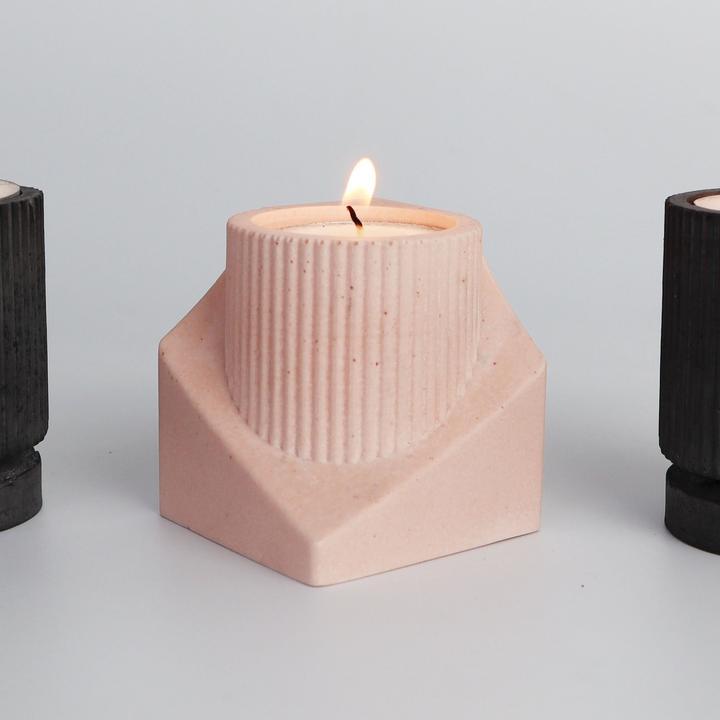 Pilarch Pink Tea Light Holder – MAISONDEFASHION.COM